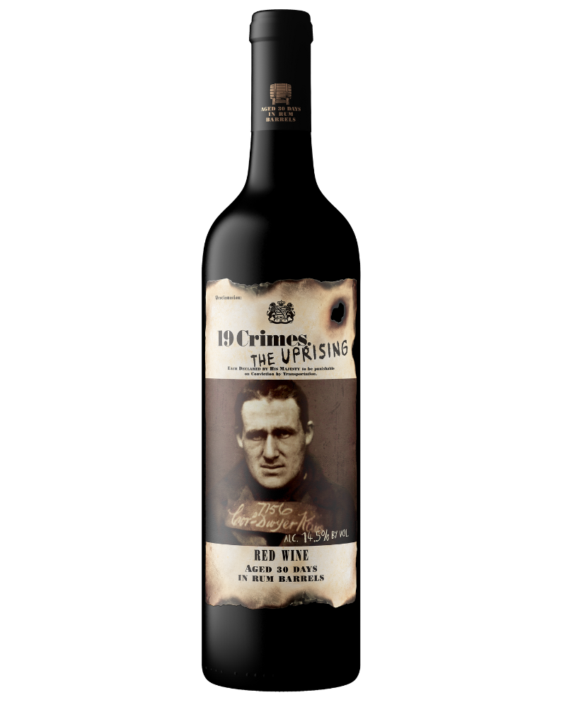 19 Crimes "The Uprising" Rum Barrel Aged Red Blend – DIVINO ARUBA